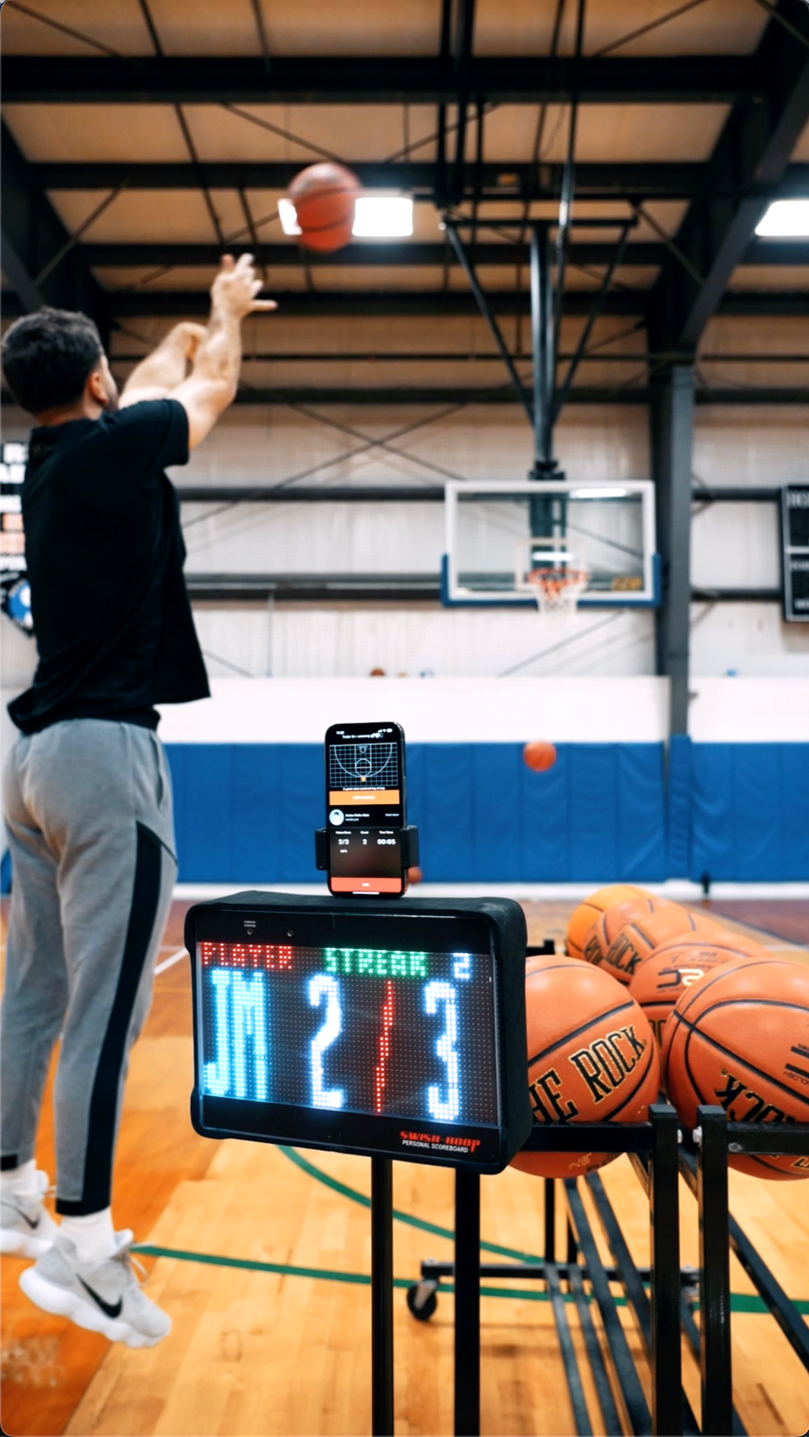Swish Hoop - Basketball Training Shot-Tracking Technology